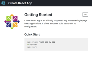 React アプリを Create React App で設置＆設定する | CentOS 7.6 | ジェイス ブログ